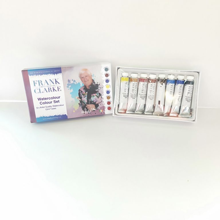 Frank Clarke Simply Painting 8 x 12ml Water Colour Set – Online Book ...