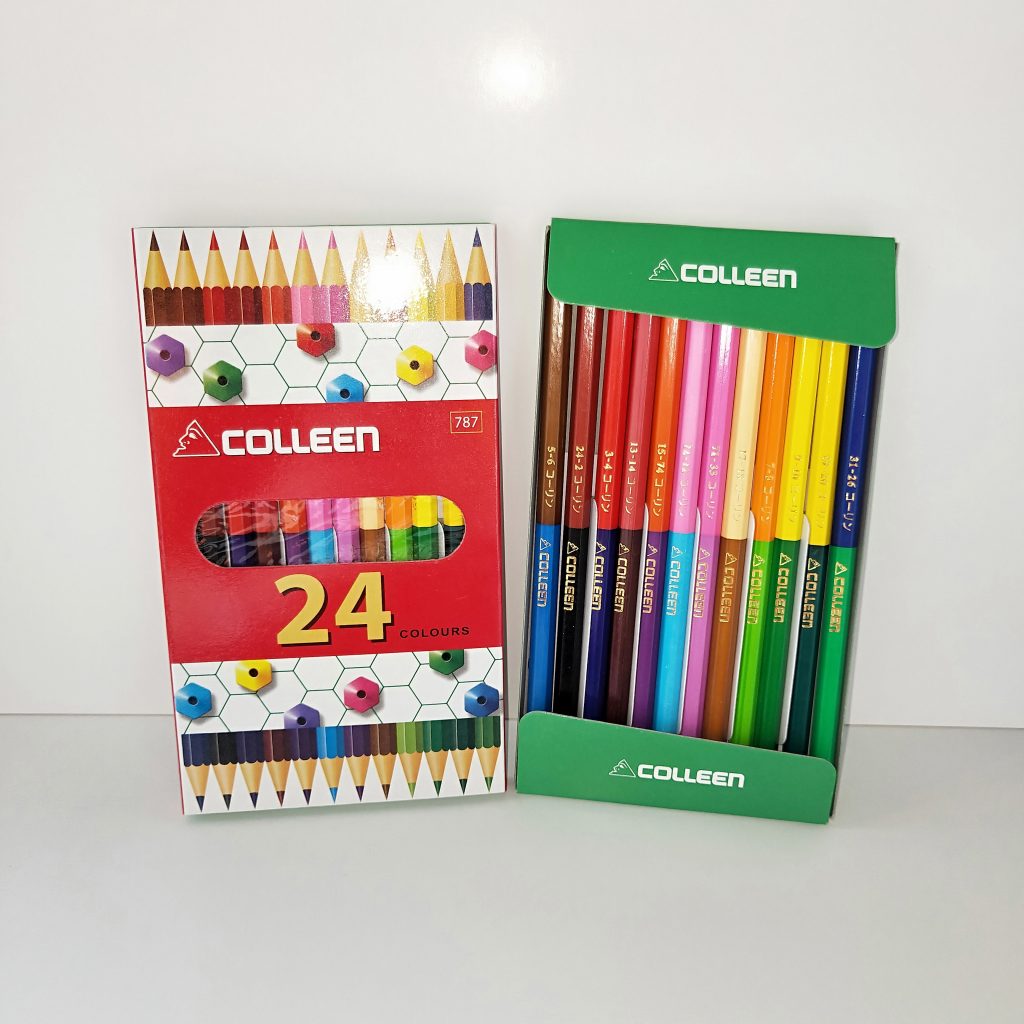 No.787 Colleen Colour Pencil 24 Colours – Online Book & Stationery ...