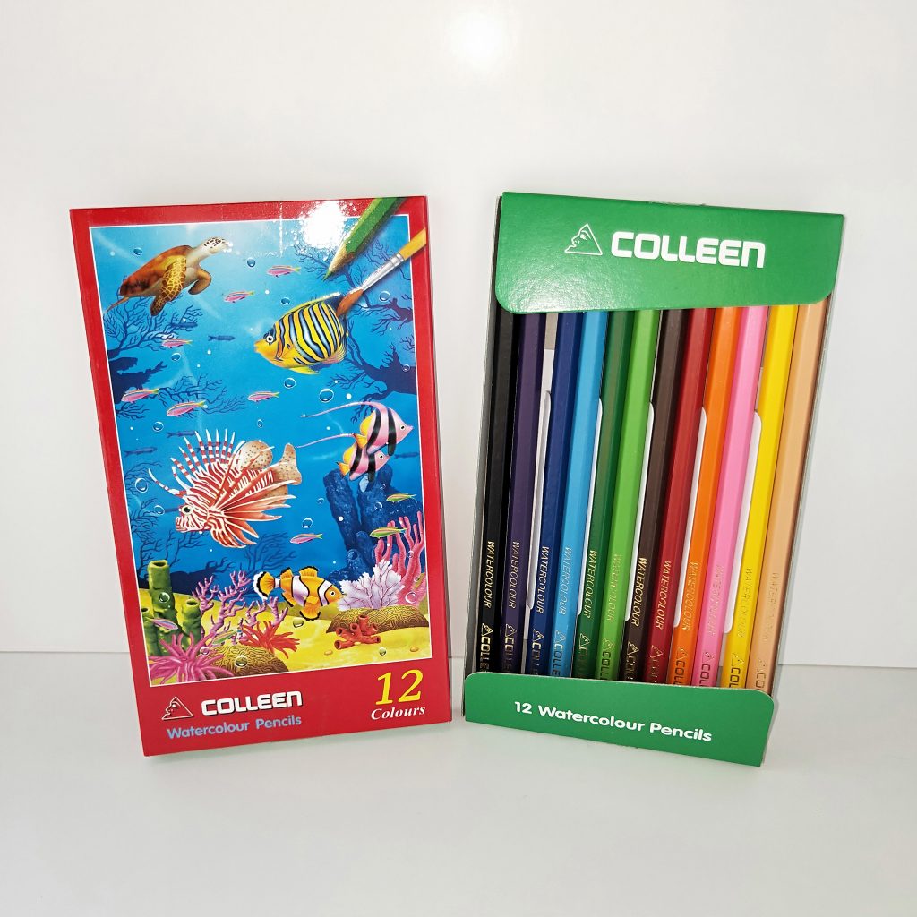 CAP-912 Colleen Watercolour Pencils 12 Colours – Online Book ...