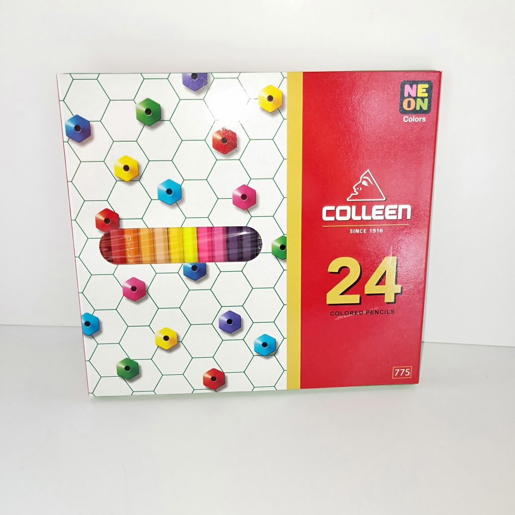 No.775 Colleen Neon Colored Pencils 24 Colours – Online Book ...