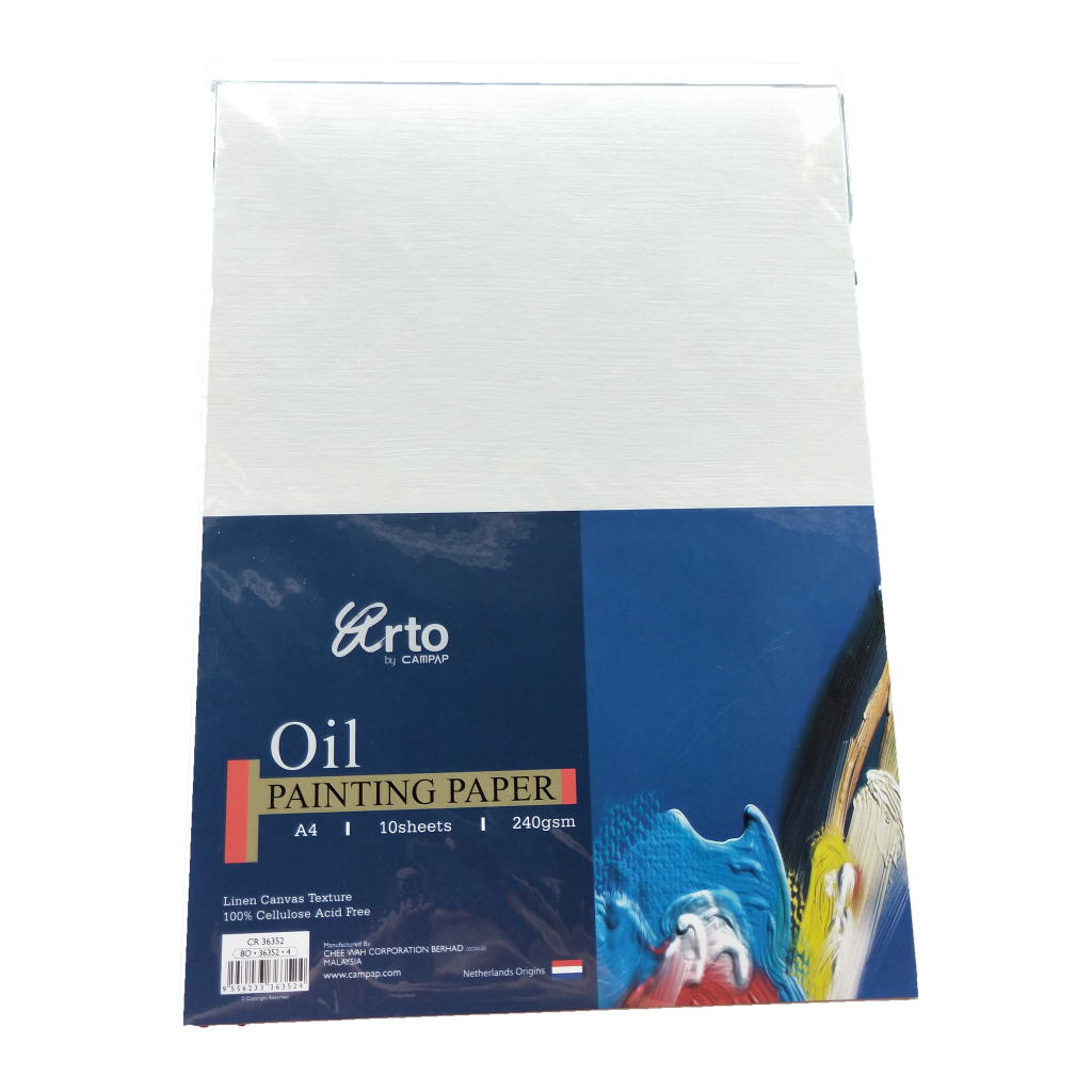 CR36352 A4 Arto Oil Painting Paper – Online Book & Stationery Store by ...