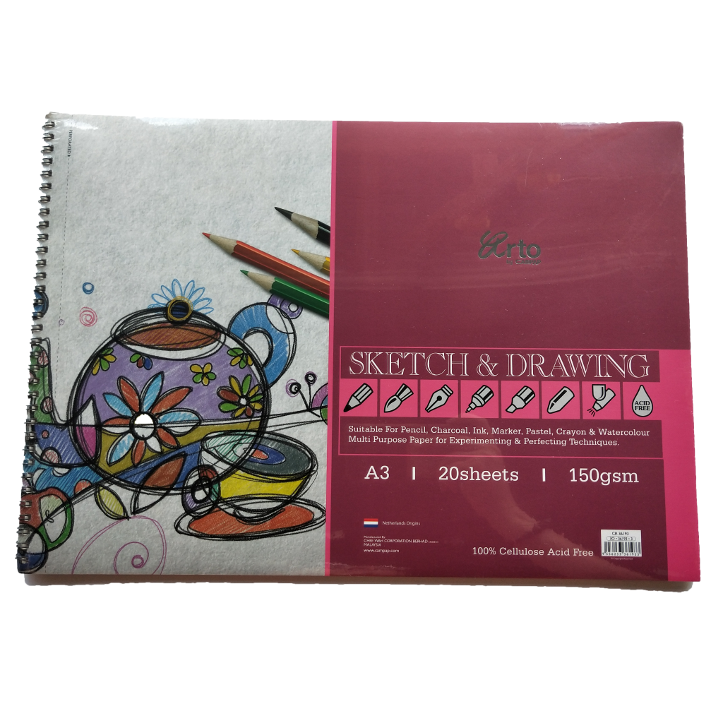CR 36193 Arto Sketch & Drawing – Online Book & Stationery Store by Book ...